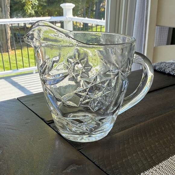 Dining | Vintage Anchor Hocking Star Of David Creamer | Poshmark